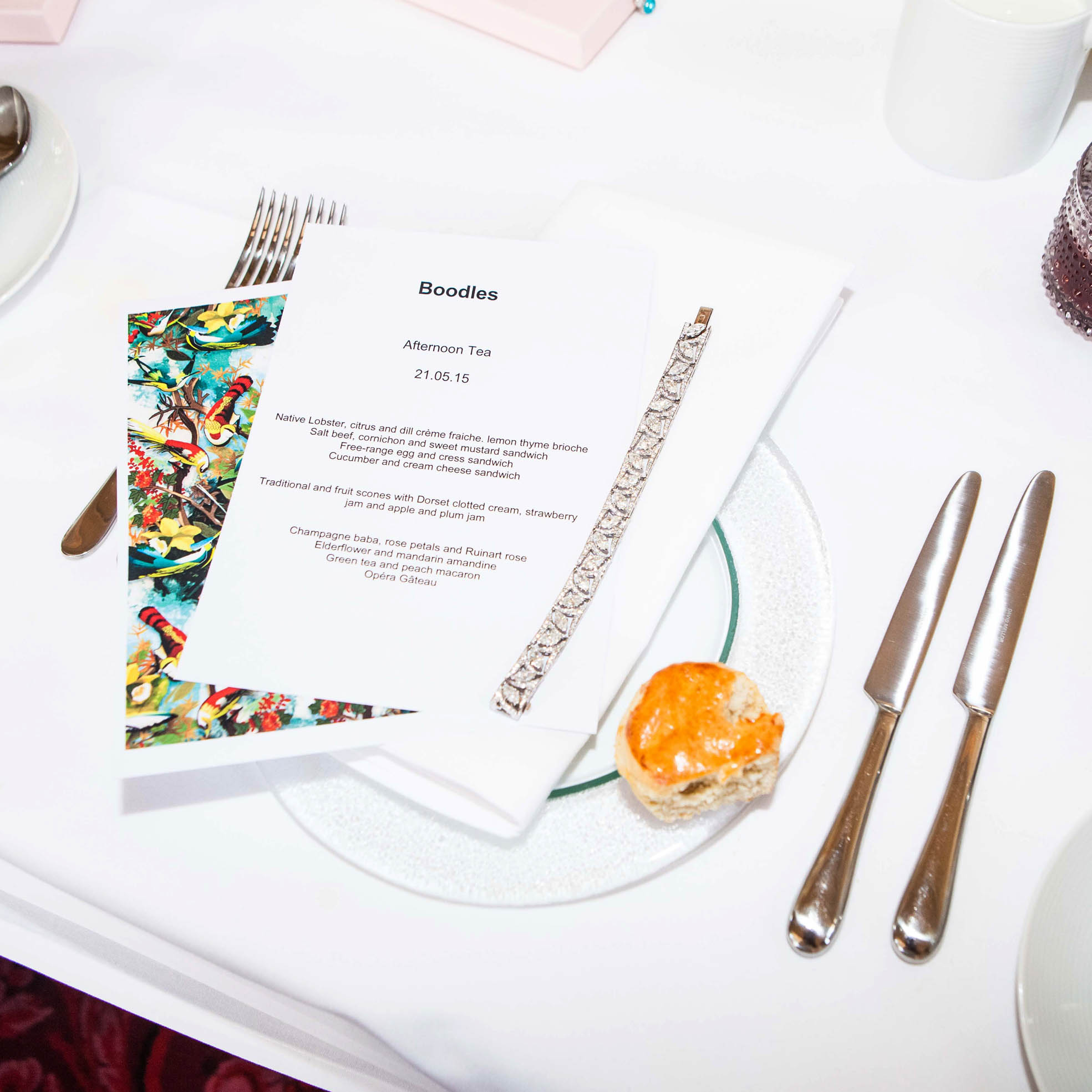 AFTERNOON TEA at the Royal Opera House - GEMOLOGUE by Liza Urla